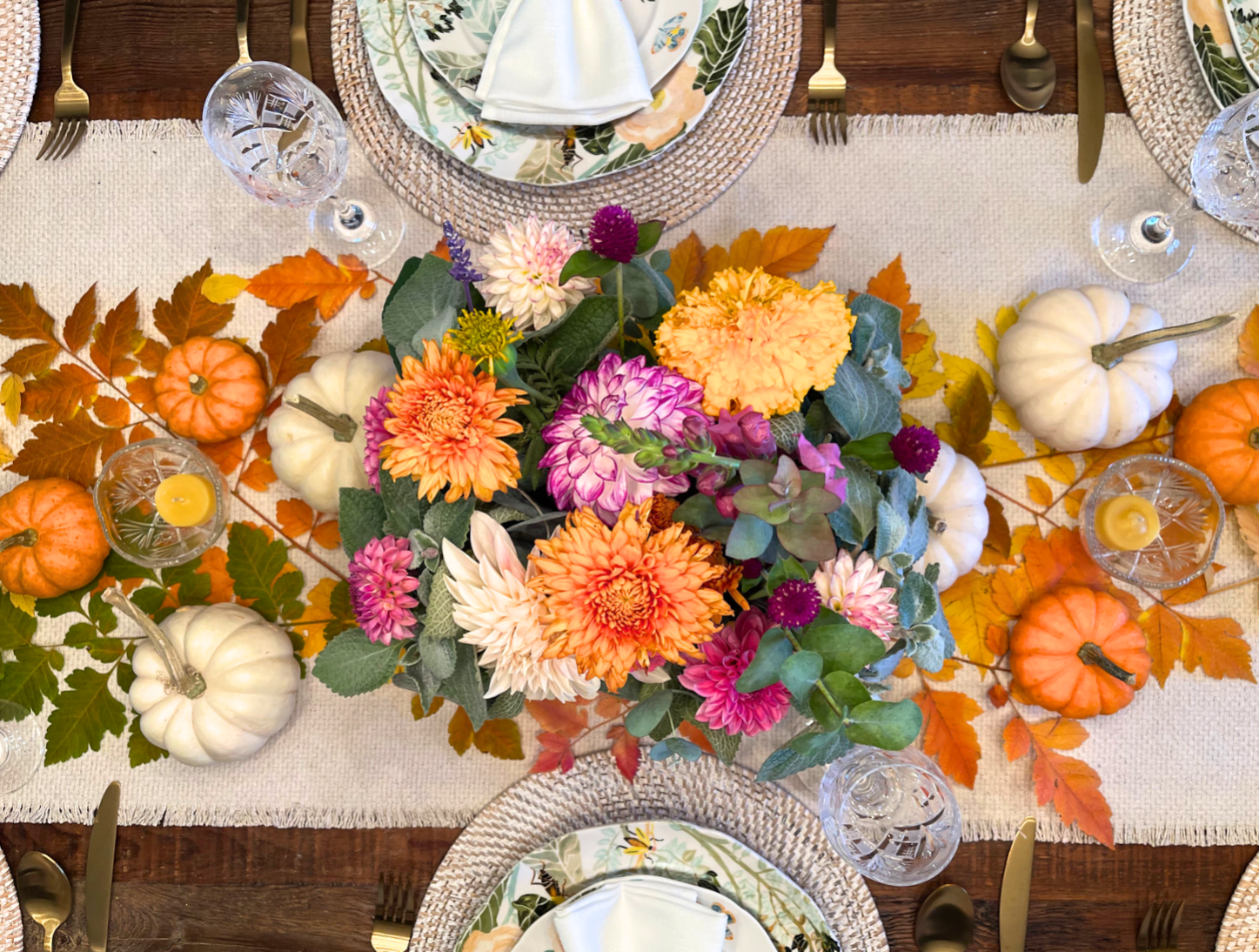 7 inspirational fall tablescapes | The Home Green