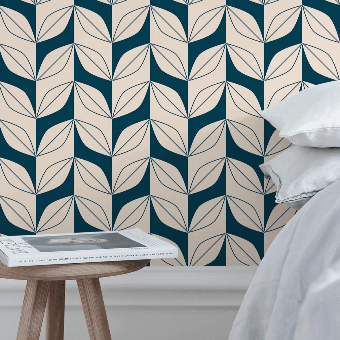 Patterned green wallpaper that will look great on your walls | The Home ...
